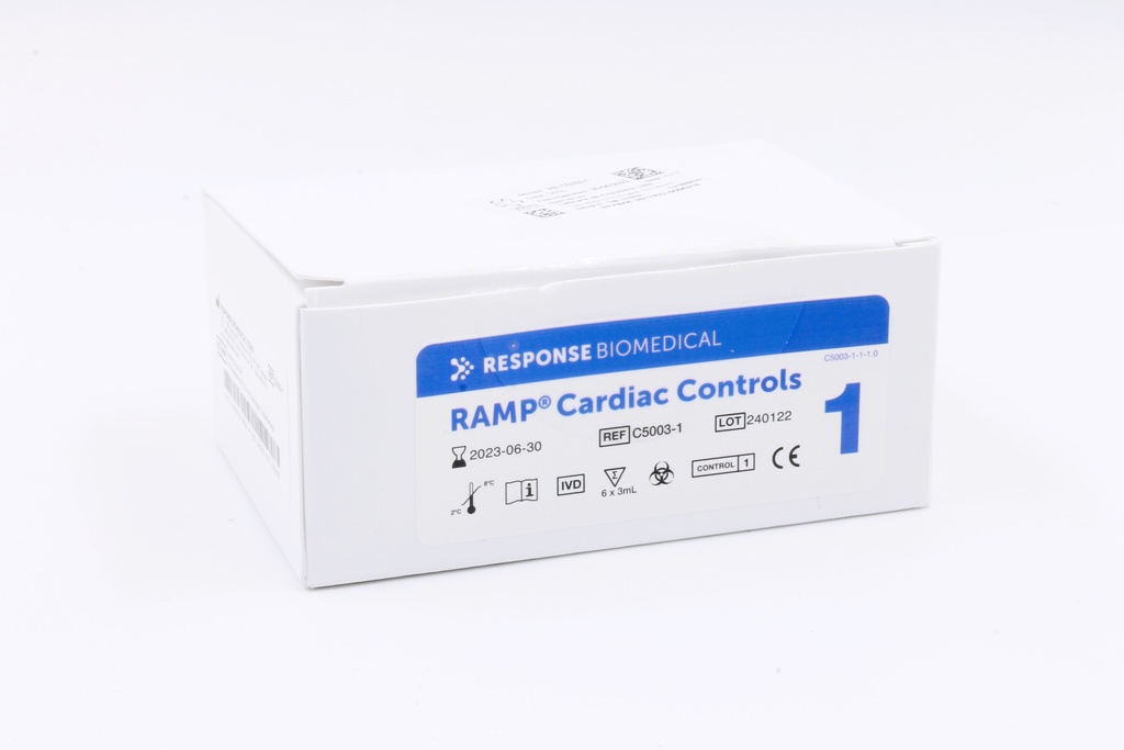Control Cardiaco Líquido Ramp® Nivel 1. Response Biomedical (Canada ...